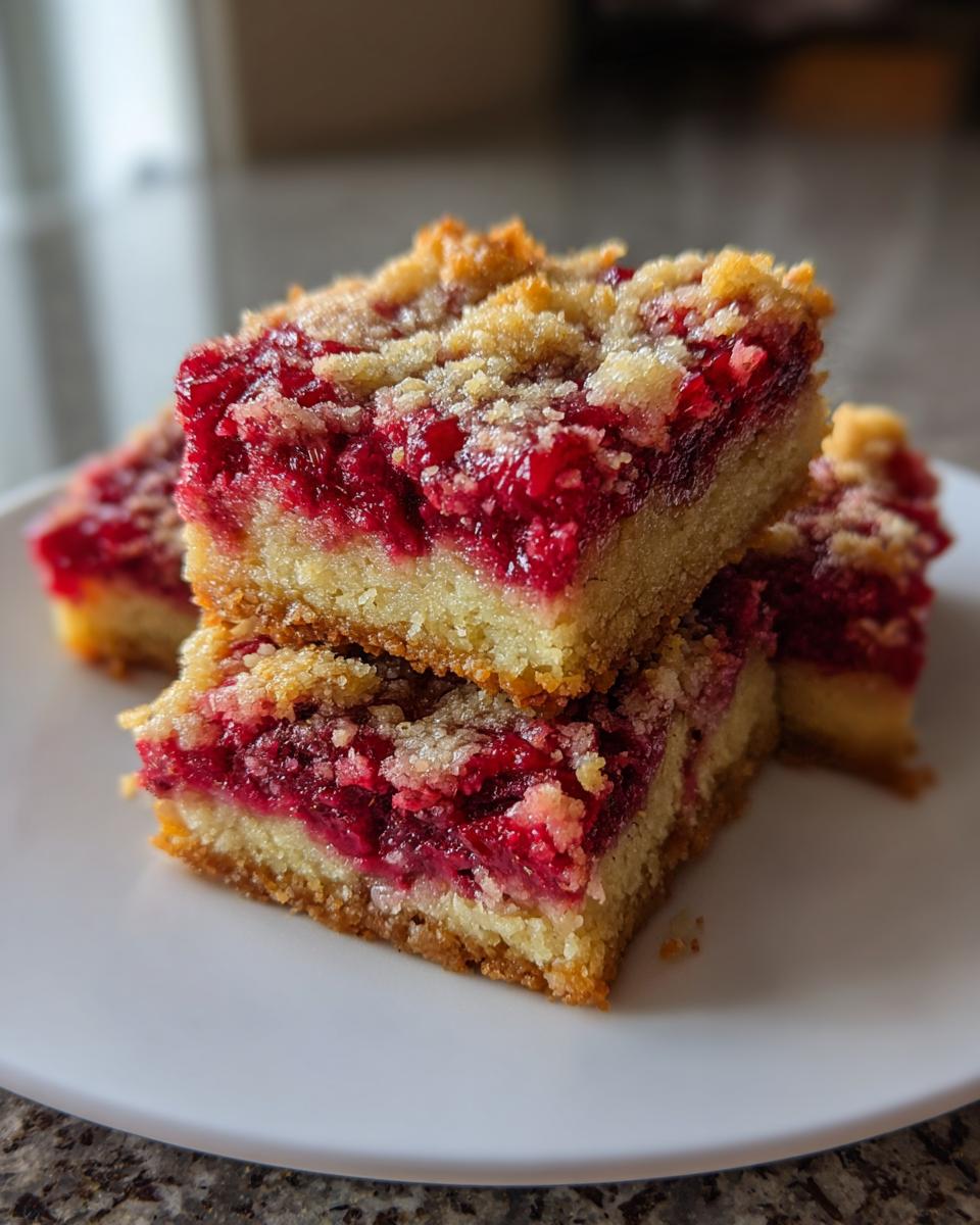 Irresistible Keto Raspberry Bars - Only 5g Net Carbs! - Linda Recipes